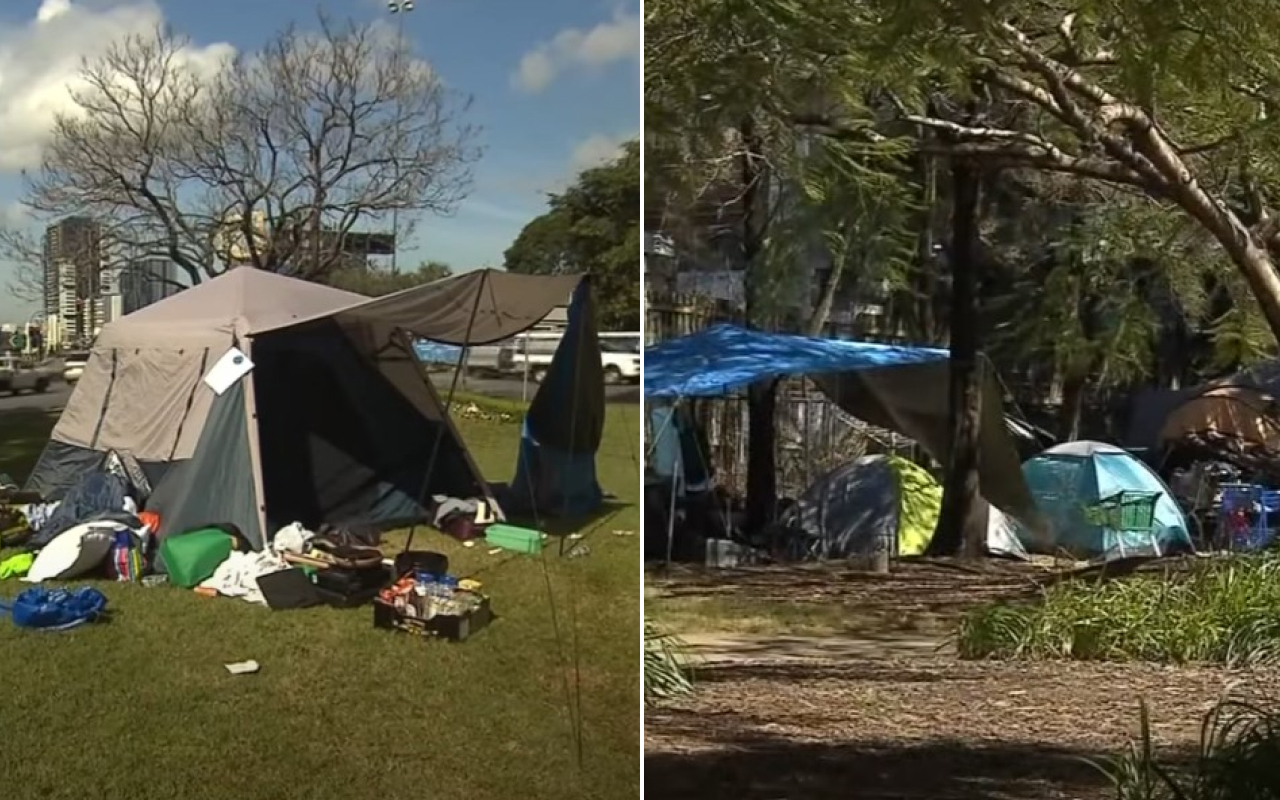 Brisbane tent cities multiple amid housing crisis