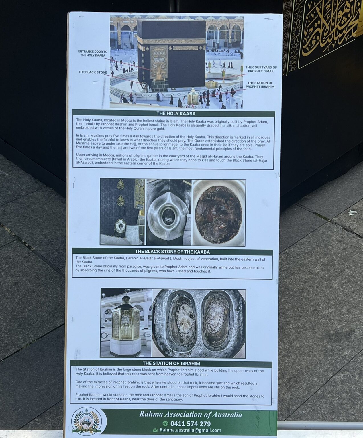 Fury over Muslim cube erected in Sydney's Martin Place