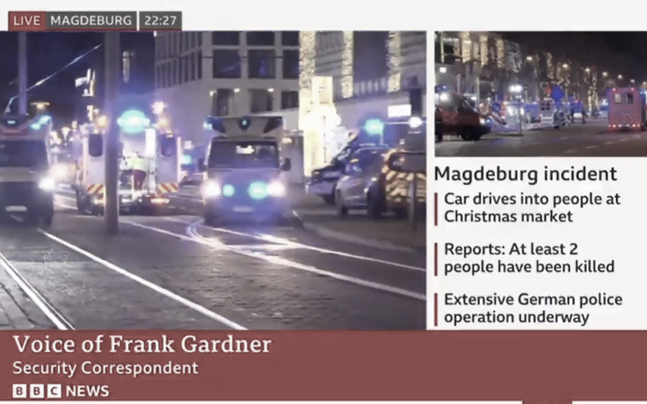 BBC blames 'socioeconomic factors' for Magdeburg attack