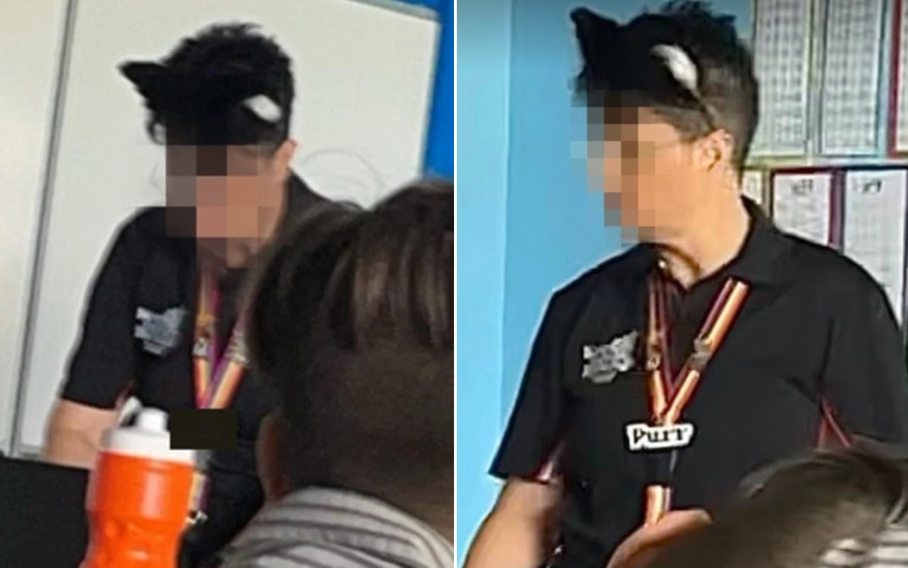 Australian high school teacher 'identifies as a cat'