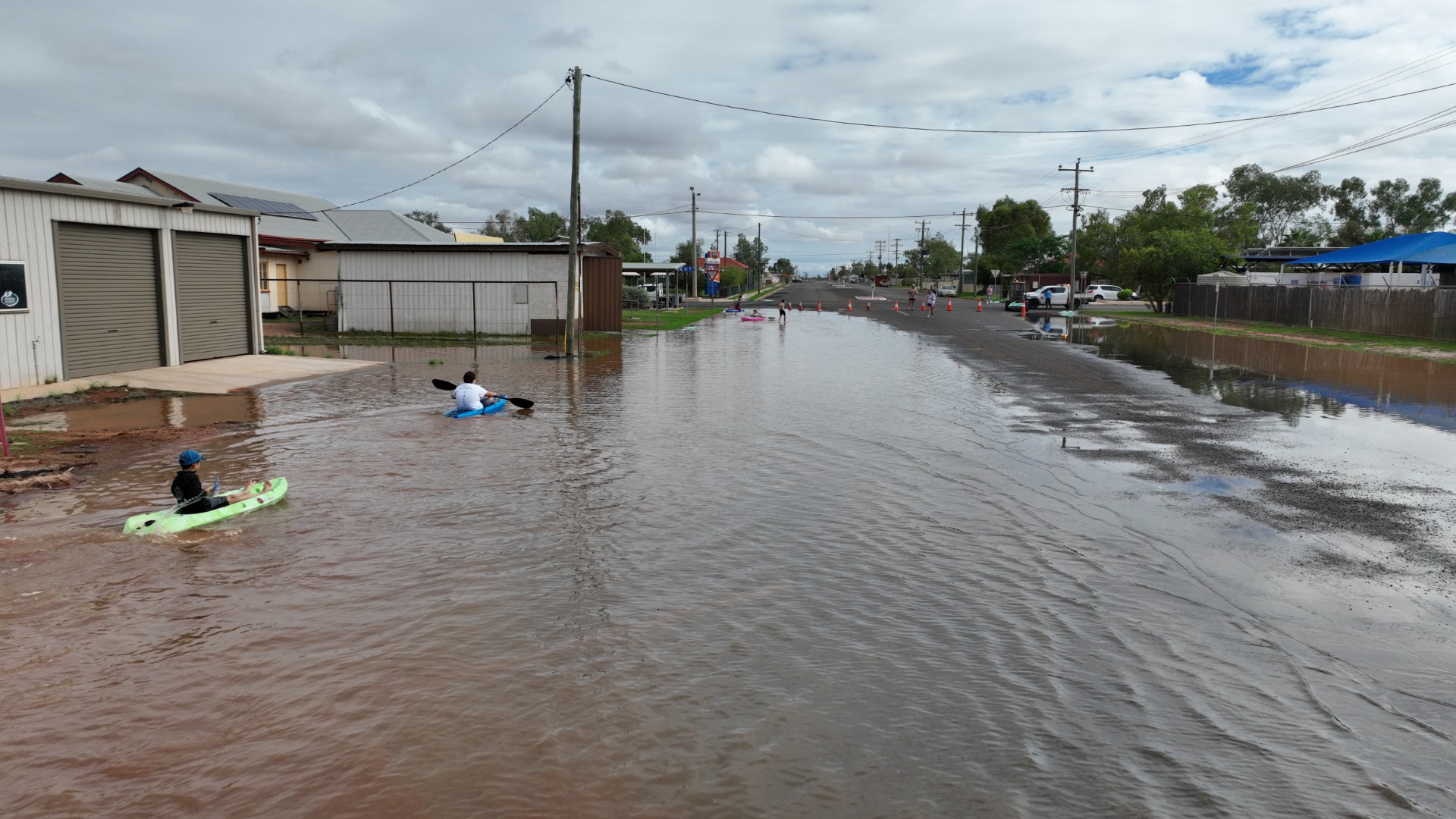 Outback town floods because Native Title stopped levee