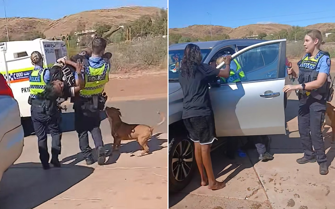 Police spat on and abused while arresting aboriginal woman