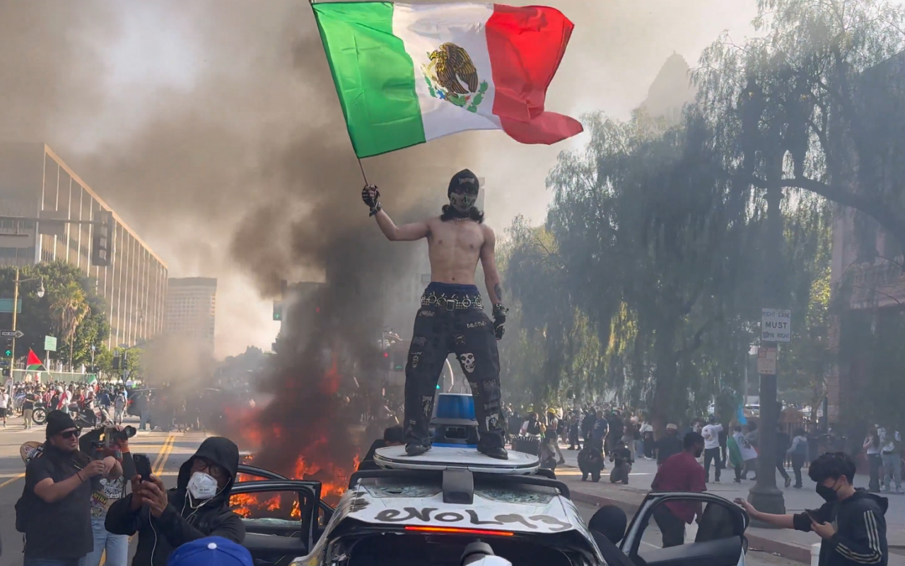 Trump must crush uprising and deport non-citizens involved