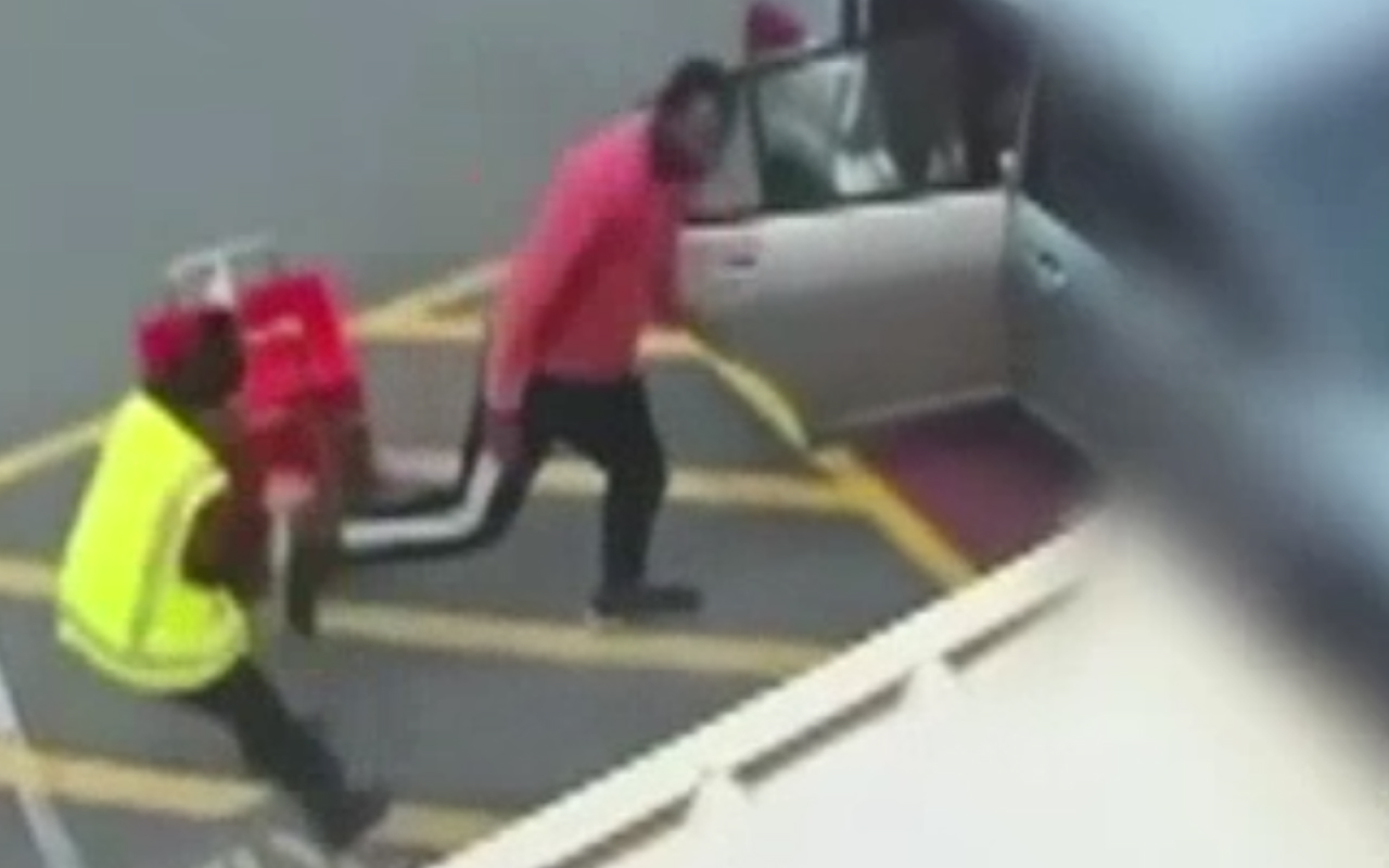 Female supermarket worker attacked by African Uber driver