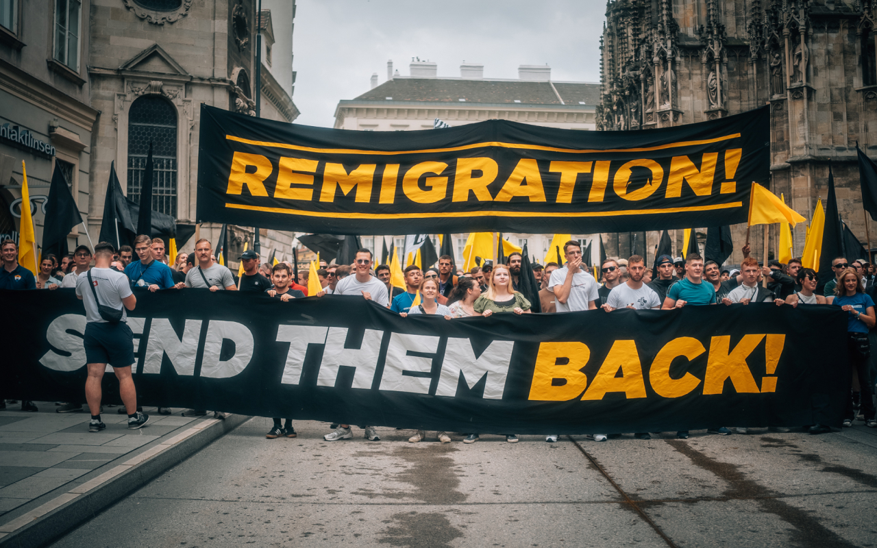 Nationalists hold massive remigration rally in Vienna