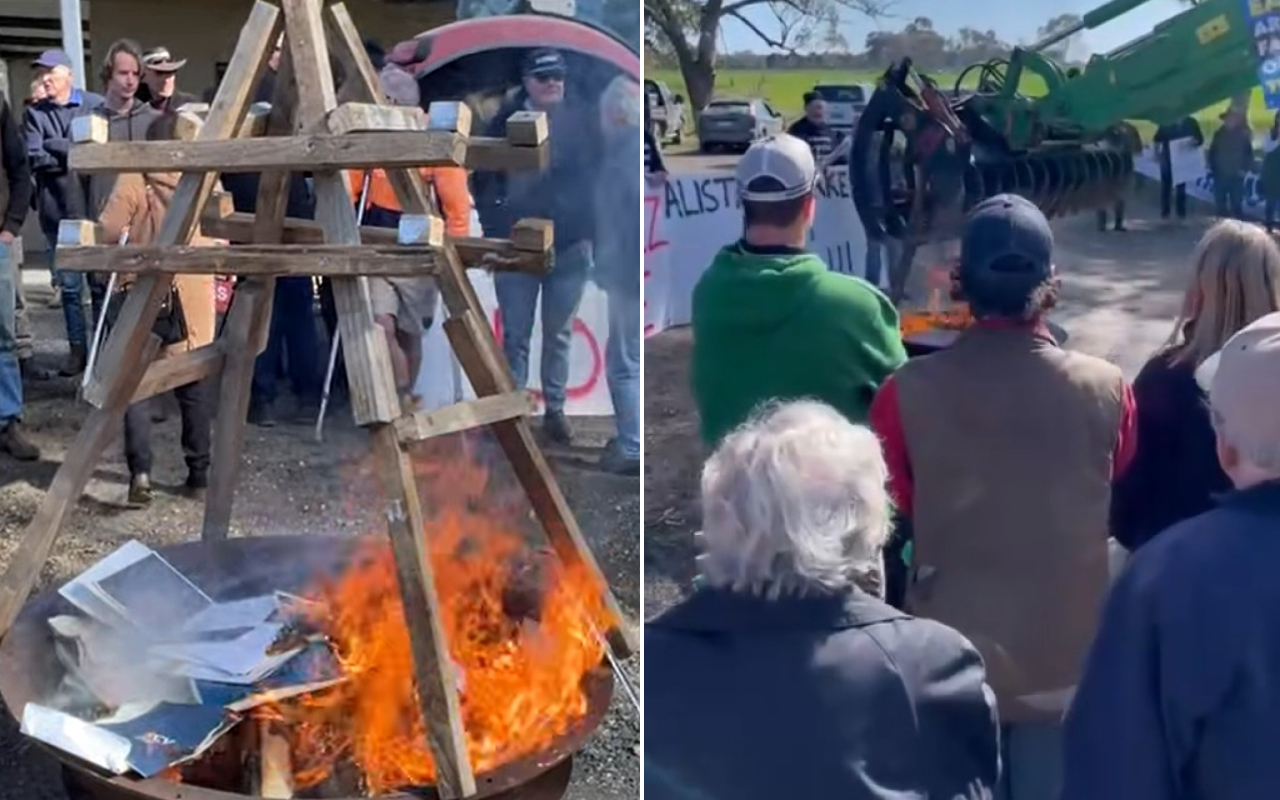 Farmers fight Victoria's renewable energy land grab