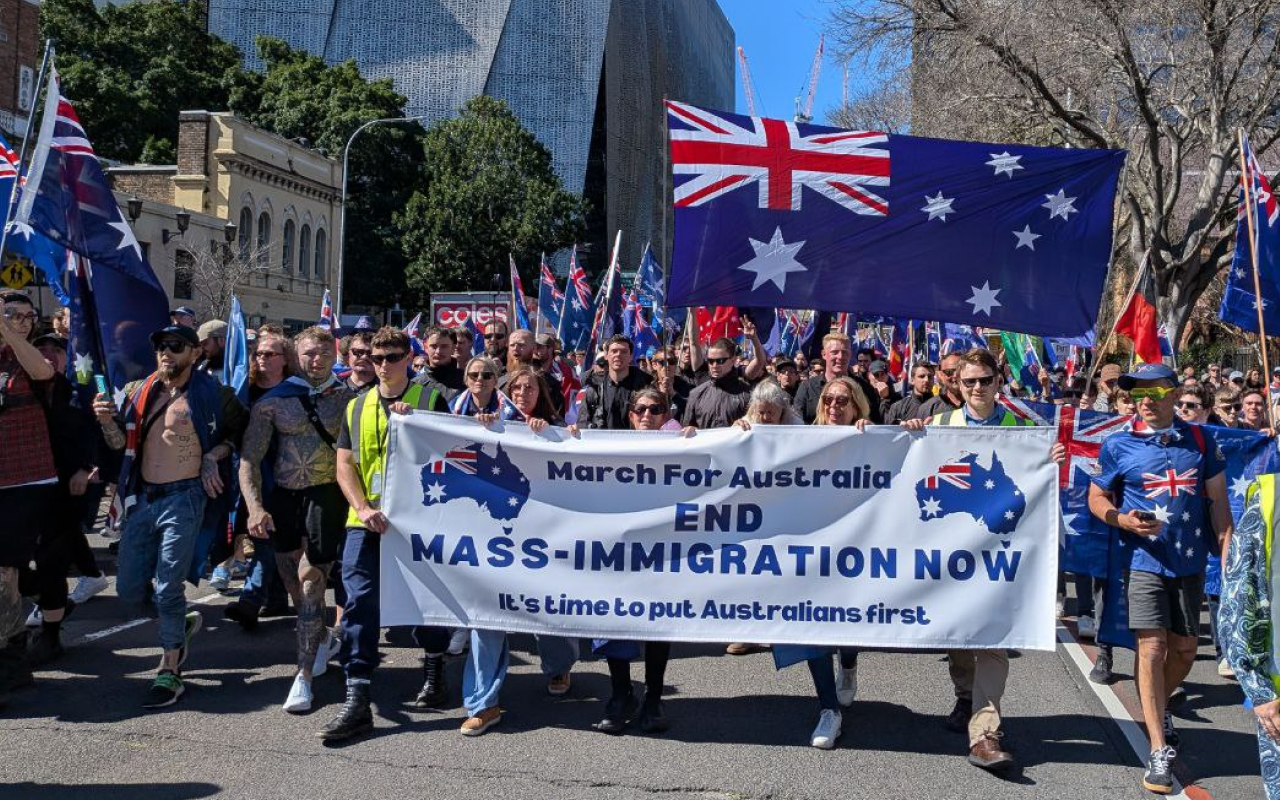 The system fears organised resistance to immigration