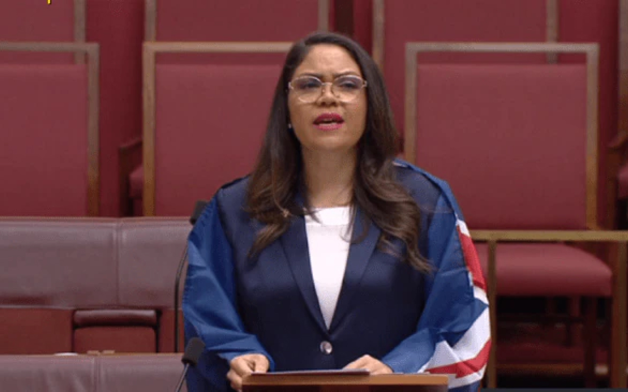 Australian flag banned from senate on National Flag Day