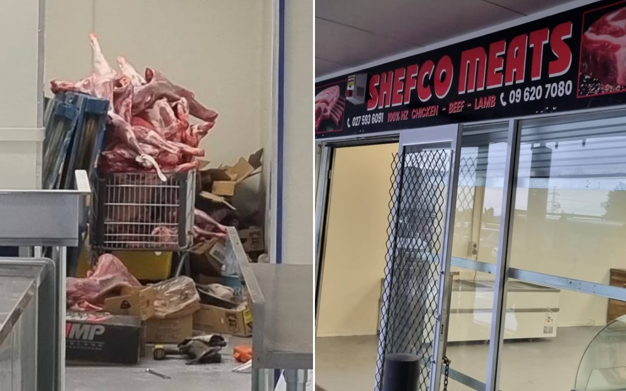 Pakistani butcher's meat in trolley sparks uproar
