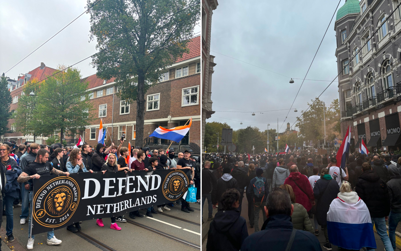 Thousands attend anti-immigration protest in Amsterdam