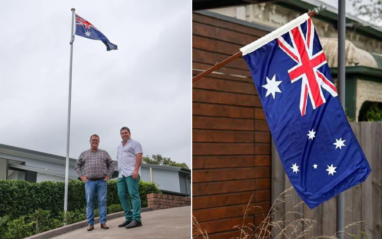 Council gives homes free flags to display on Australia Day