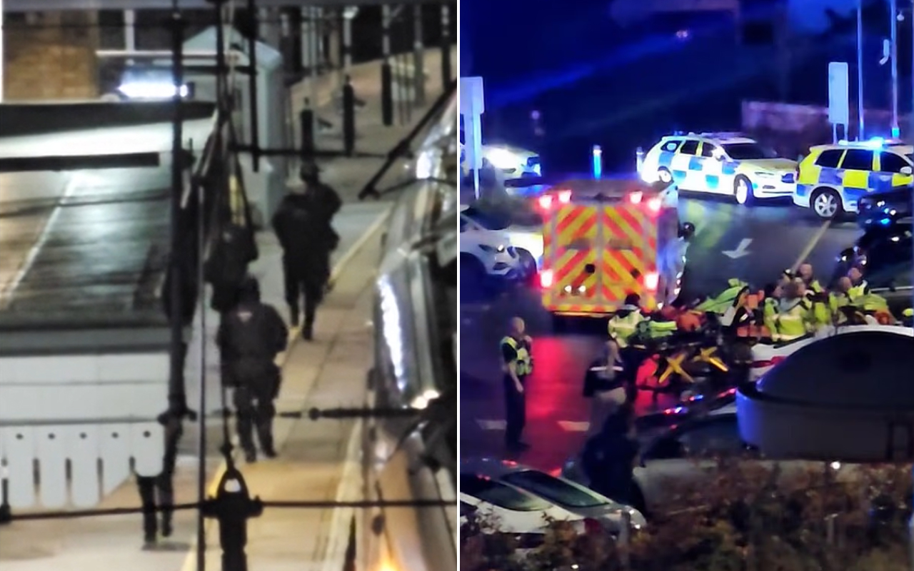 10 injured in UK train mass stabbing - black male arrested