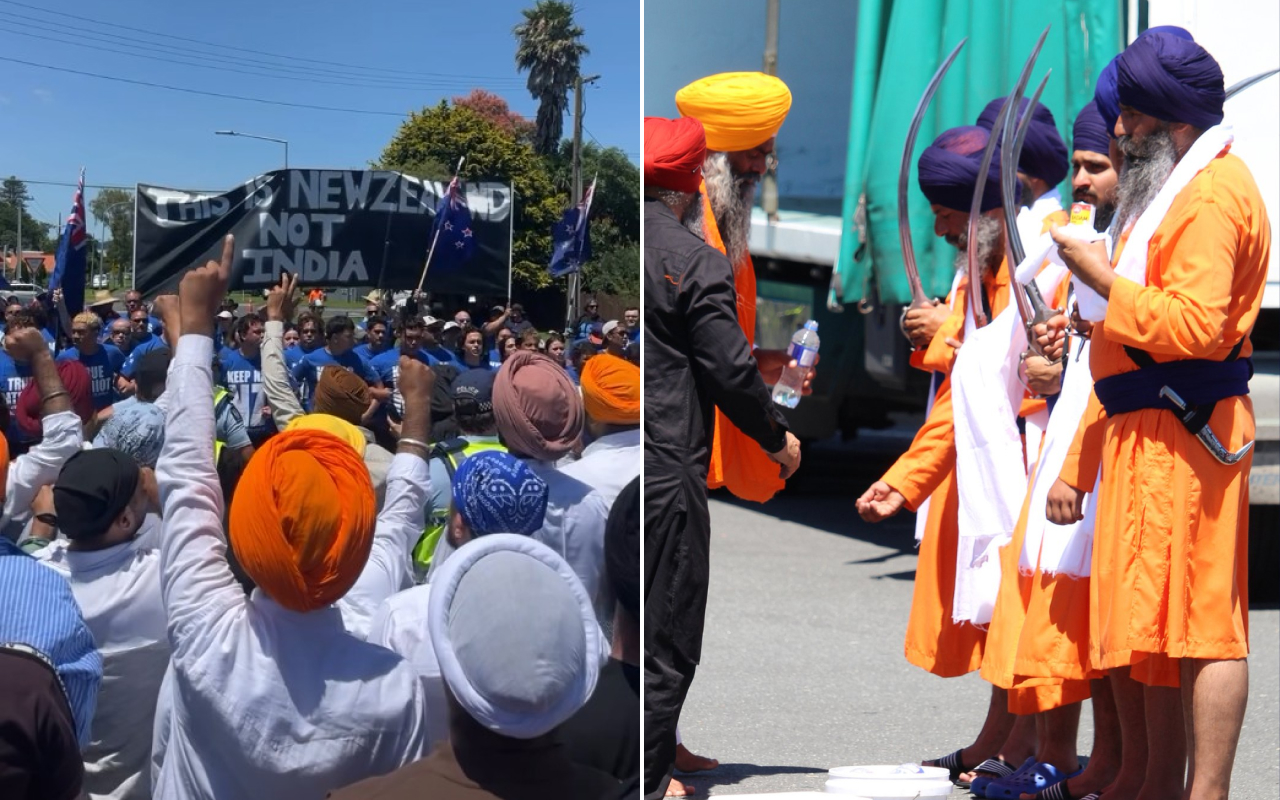 Christian group blocks Sikh parade with haka in New Zealand