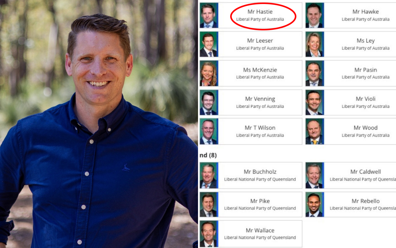 Andrew Hastie votes for 'hate speech' bill in major betrayal