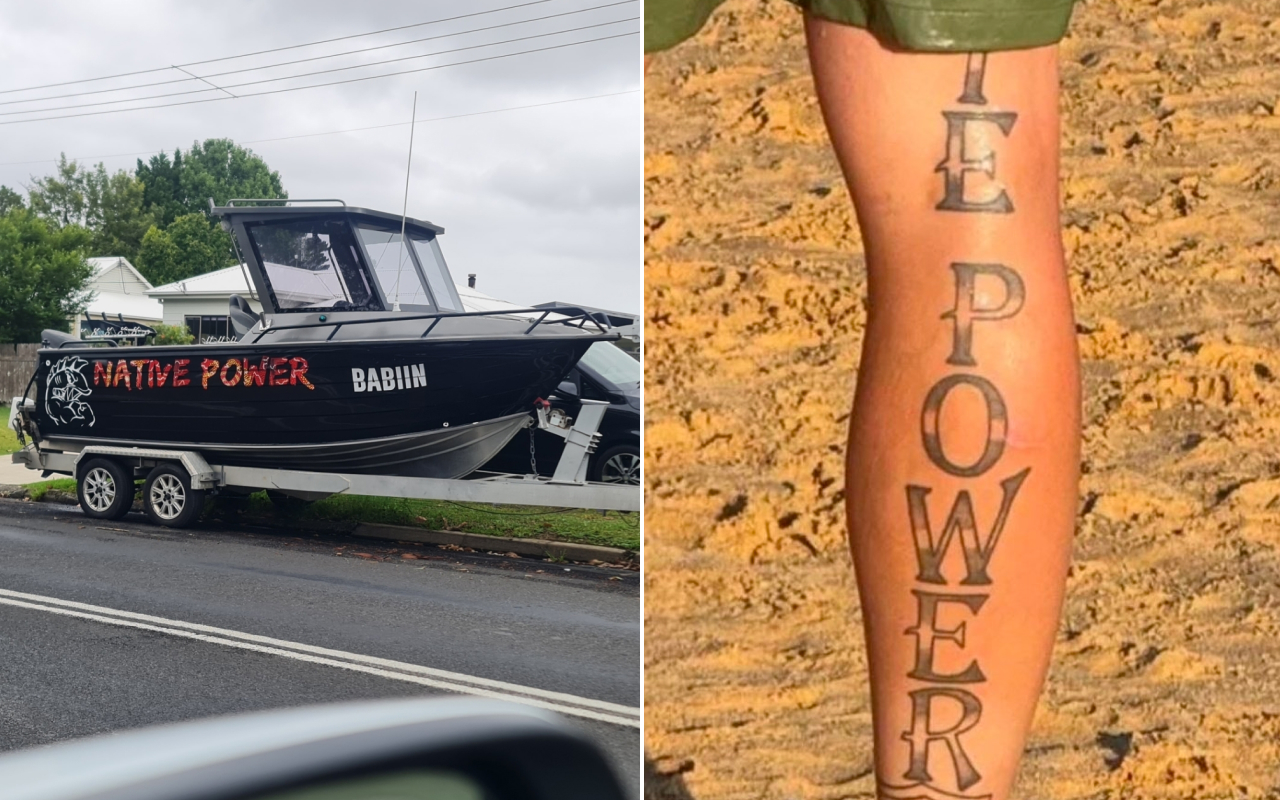 Aussie slams double standard over 'native power' boat