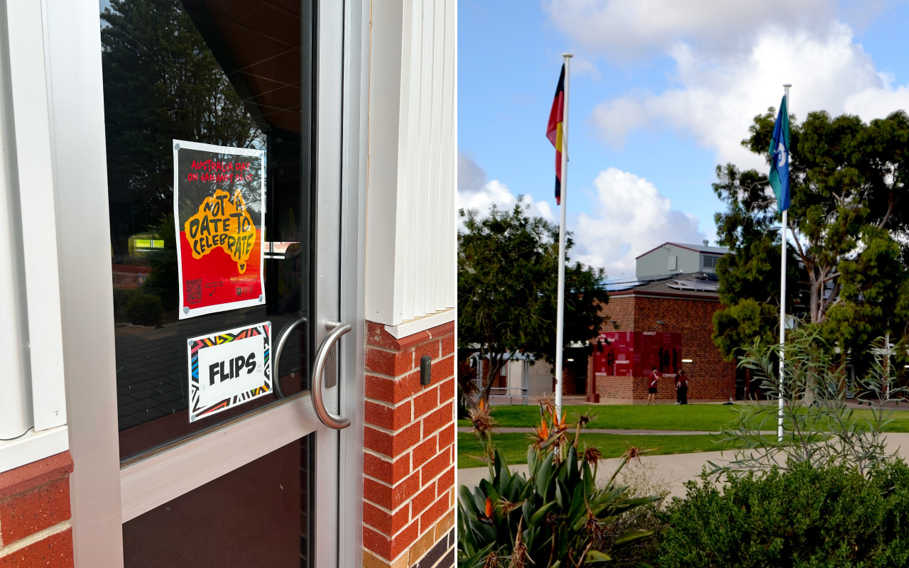 Students upset as school puts up anti-Australian posters