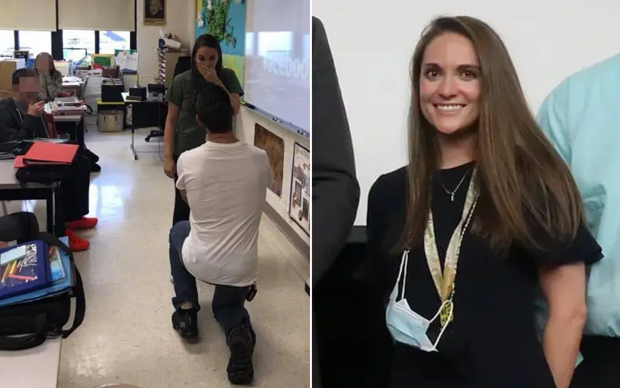 Married teacher accused of sex with her student in classroom