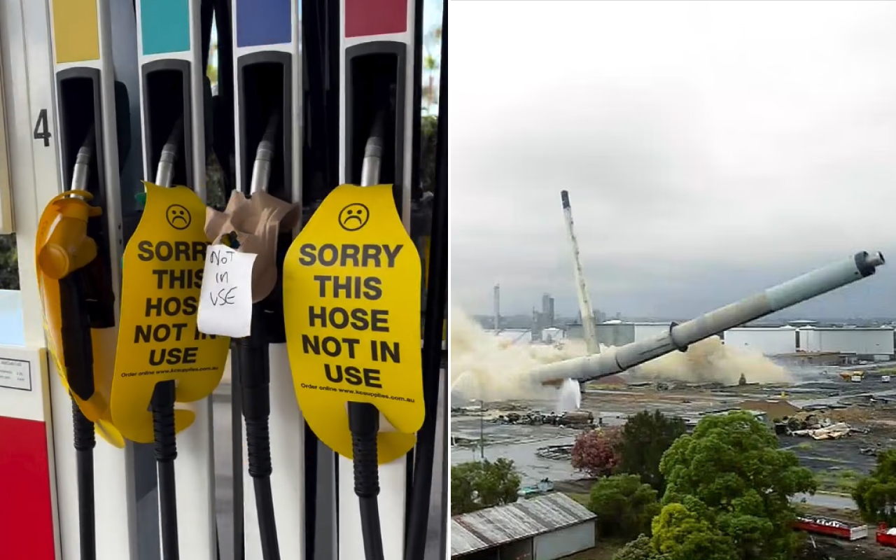 Petrol stations running dry as fuel set to hit $4/litre