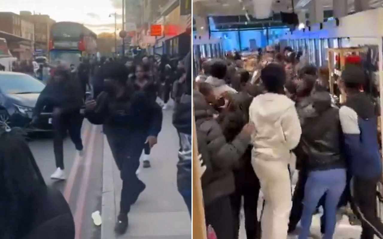Fury as black teen thugs go on looting rampages in Britain