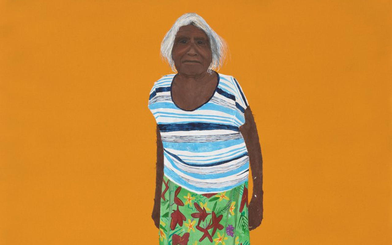 Painting of aboriginal artist wins Australia's top art prize